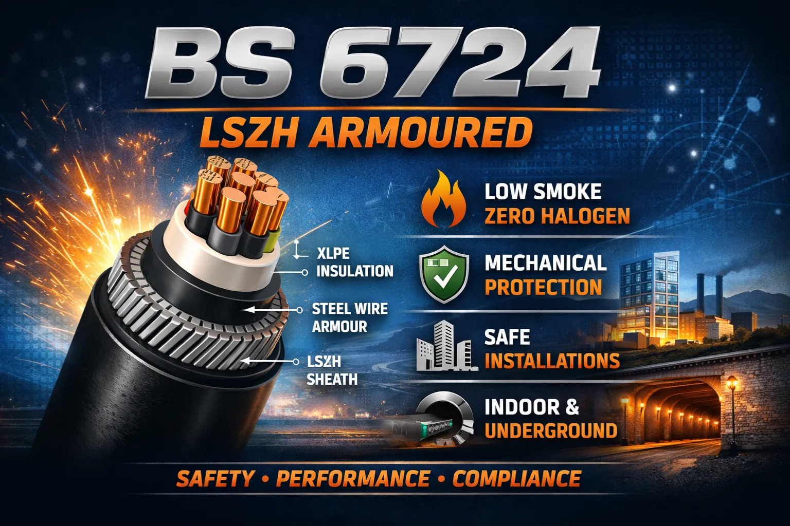 BS 6724 (LSZH Armoured)- A Comprehensive Blog - Life Cables