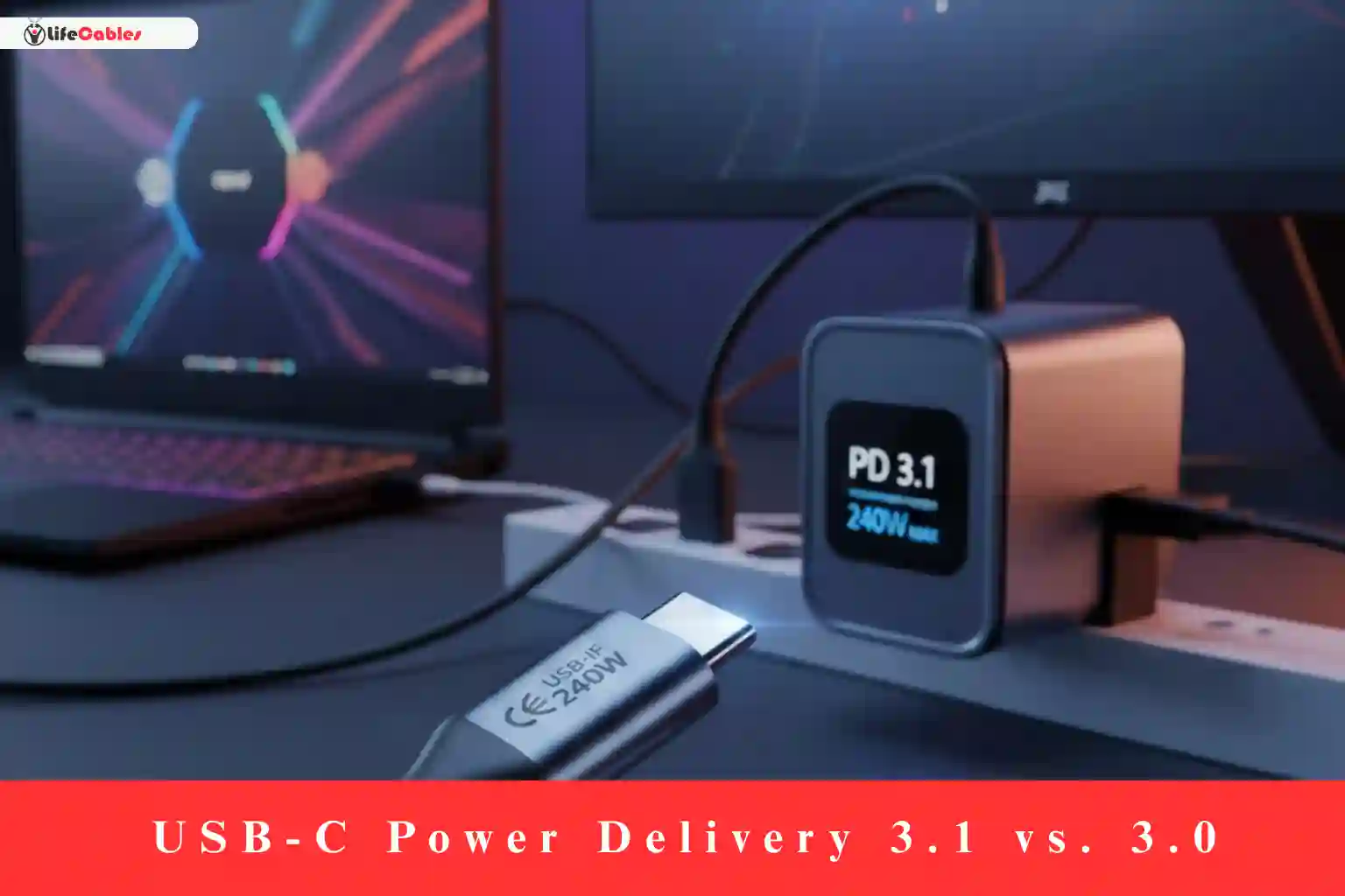 USB-C Power Delivery 3.1 vs. 3.0: Best Guide for 240W Charging - Life ...